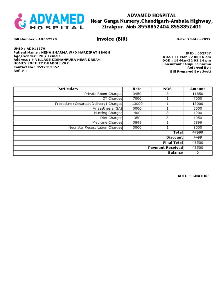 Advamed Hospital Near Ganga Nursery, Chandigarh-Ambala Highway ...
