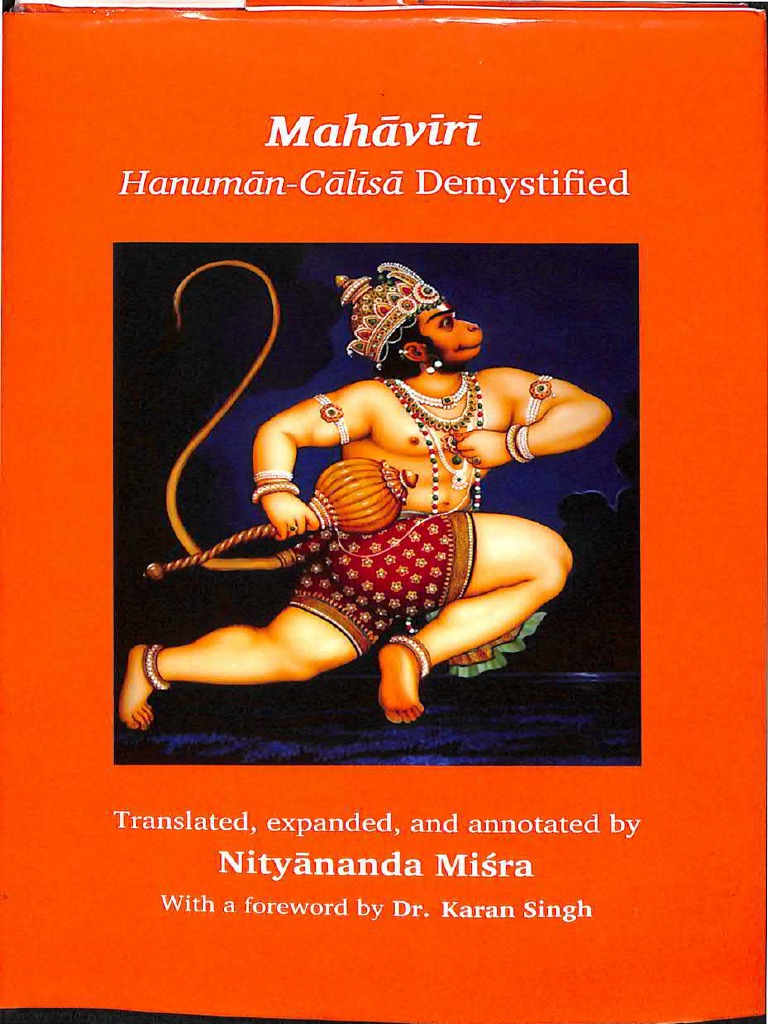 Mahaviri - Hanuman - Chalisa - Demystified - by - Nityananda - Misra | PDF