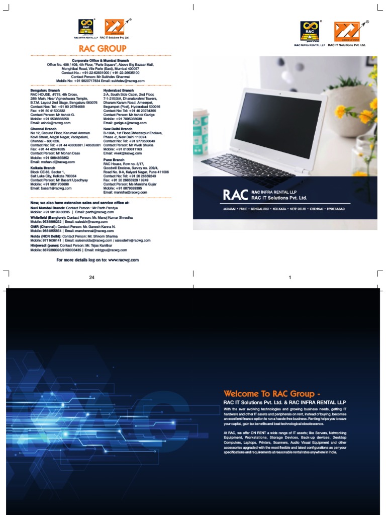 An Introduction to RAC Group - A Leading Provider of IT Equipment ...