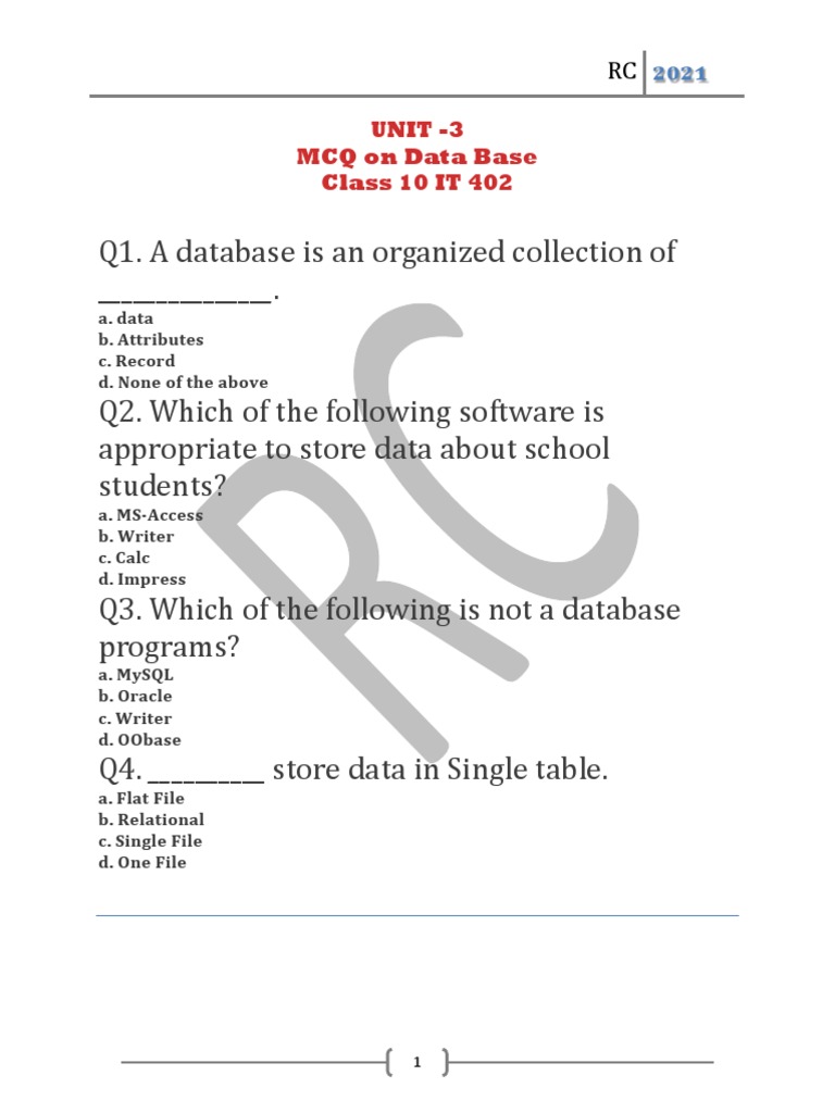RC Database Development | PDF | Databases | Table (Database)