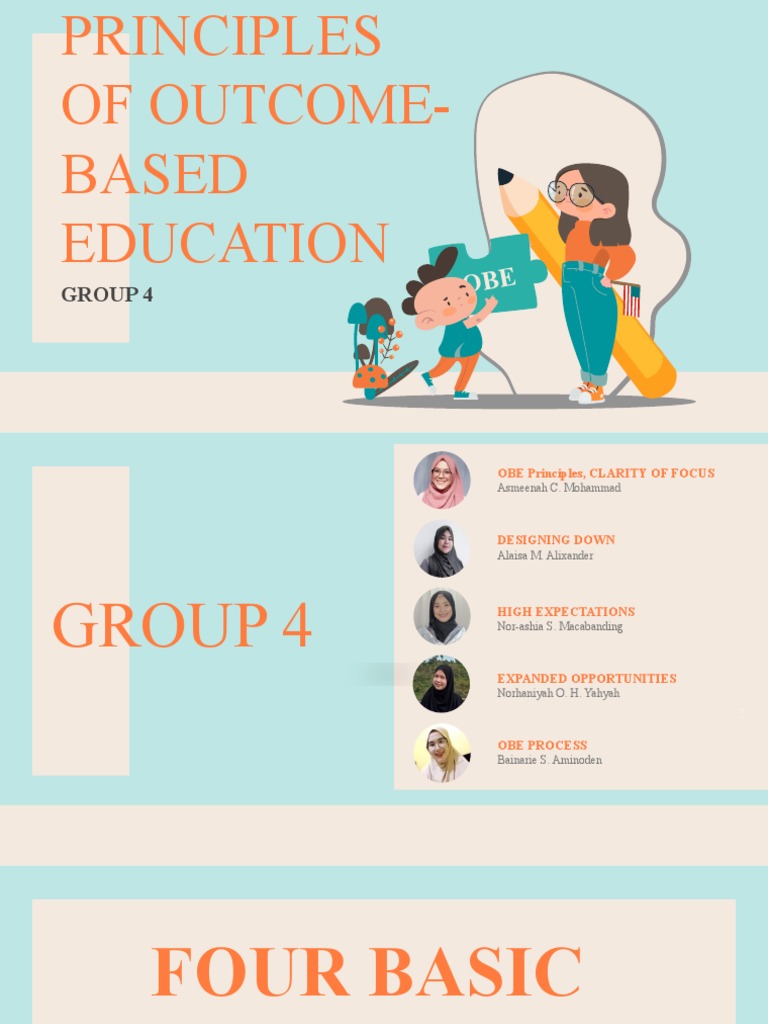 OBE Principles | PDF | Curriculum | Educational Assessment