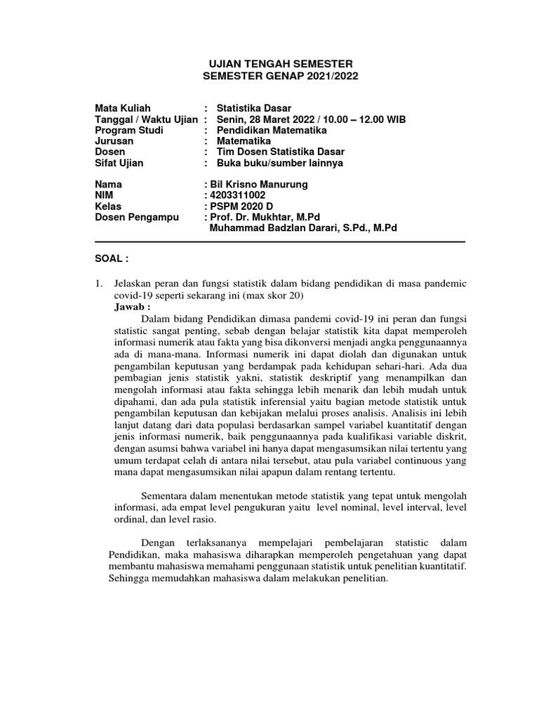 Bil Krisno Manurung | PDF