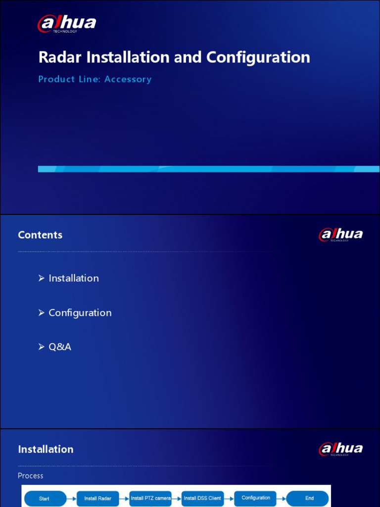Radar Installation Guide and Setup | PDF | Radar | Calibration