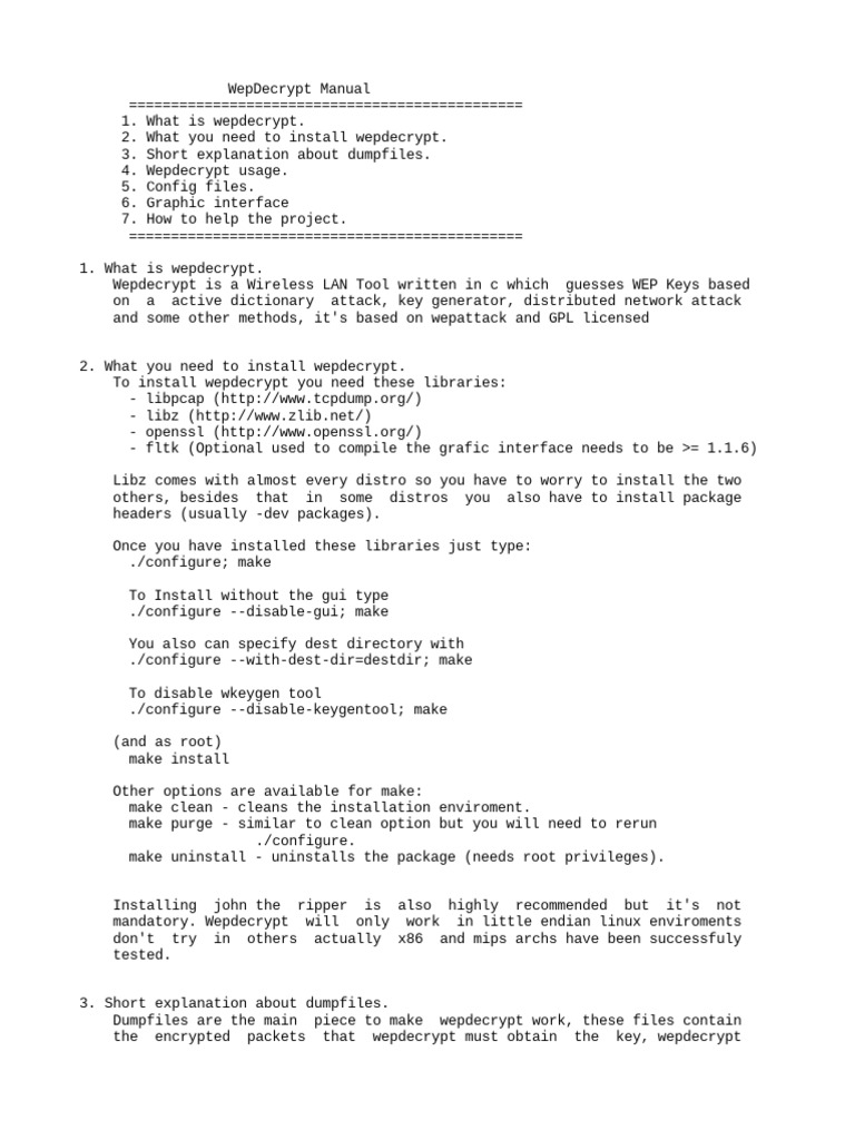 Manual | PDF | Encryption | Computer Network