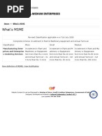 MSME Declaration Format - Revised | PDF | Small And Medium Sized ...