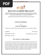 LLB First Year-Syllabus | PDF