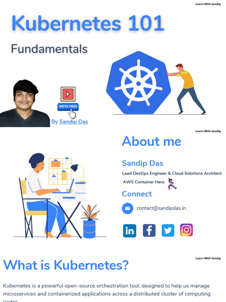 Kubernetes 101 Fundamentals | PDF | Network Architecture | Computer ...