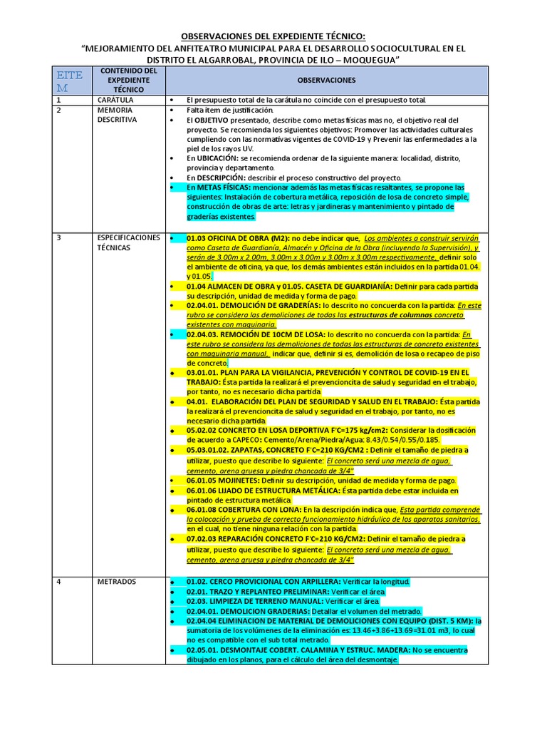 Eval Exp Tec Anfiteatro Ok | Descargar gratis PDF | Hormigón | Ingeniería de Edificación
