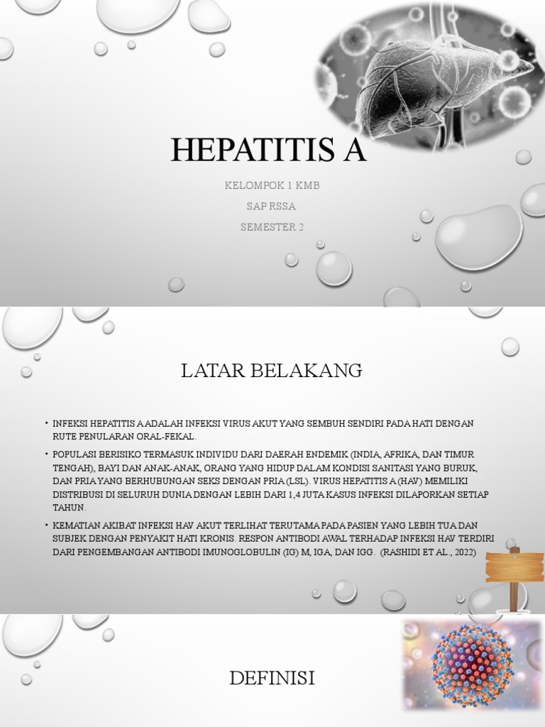 Hepatitis A | PDF