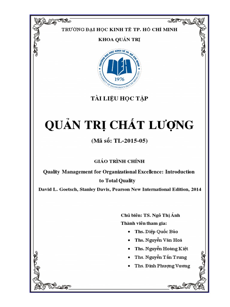 Quan Tri Chat Luong - TLHT - Watermark | PDF
