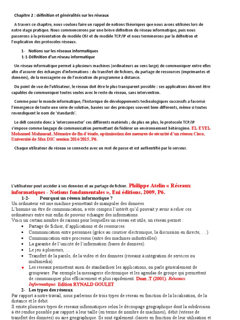 Chapitre N° 2 | PDF