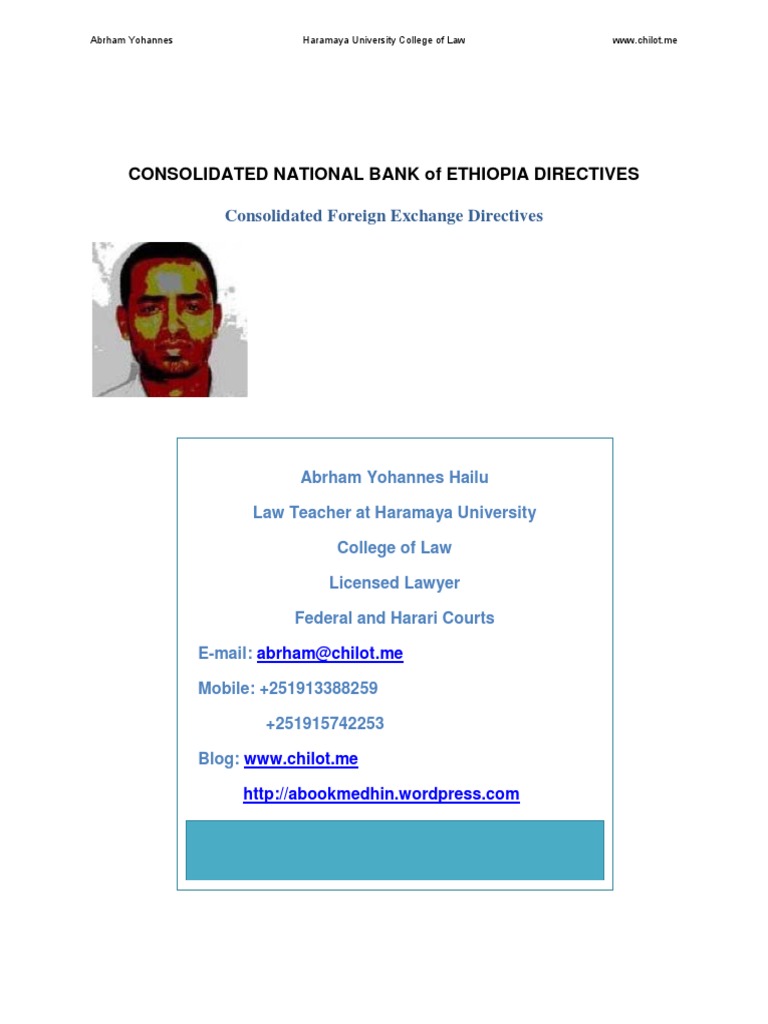 Consolidated Foreign Exchange Directives | PDF