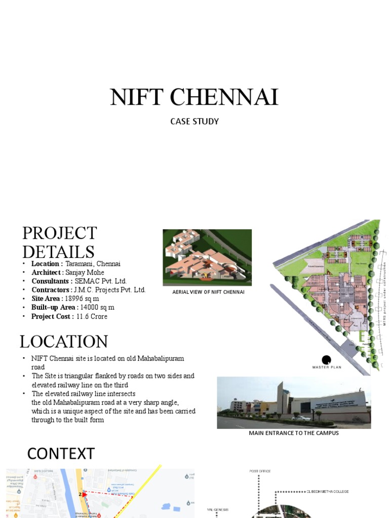 Nift Chennai: Case Study | PDF