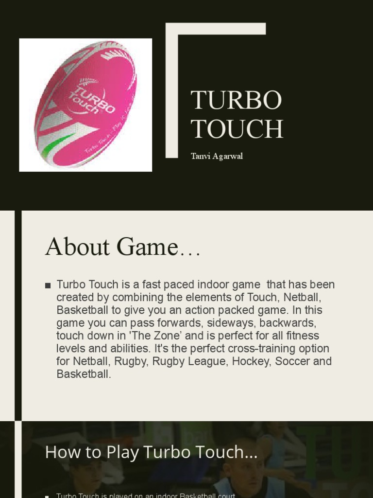Turbo Touch: Tanvi Agarwal | PDF