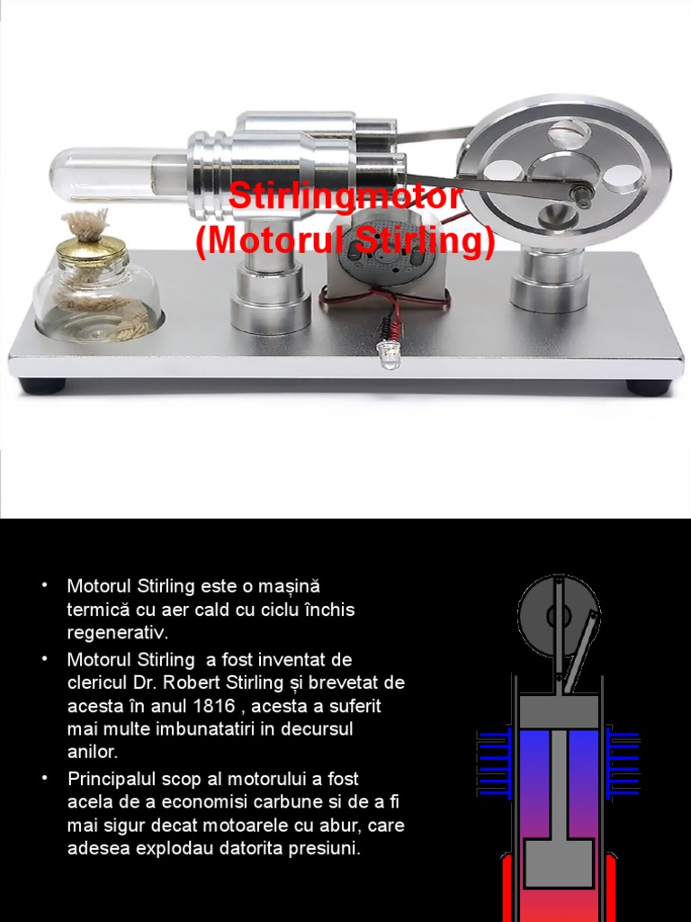 Referat Motorul Stirling | PDF