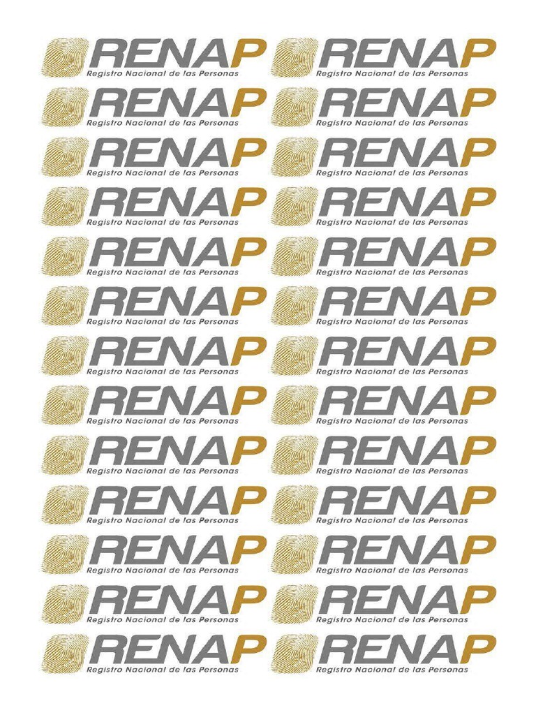 Logotipo RENAP | PDF