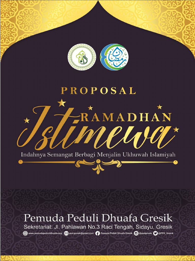 Proposal Ramadhan Istimewa 1442 H | PDF
