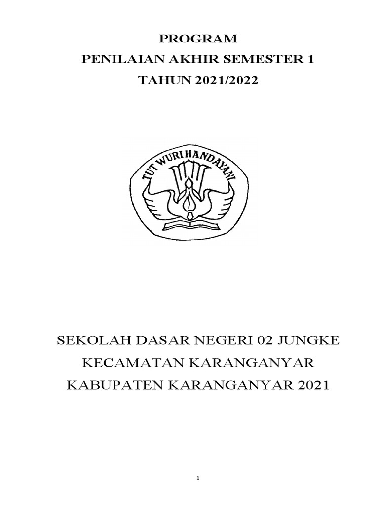 Program PAS SMTR I Jungke 2 2021 2022 | PDF | Kesehatan Holistik