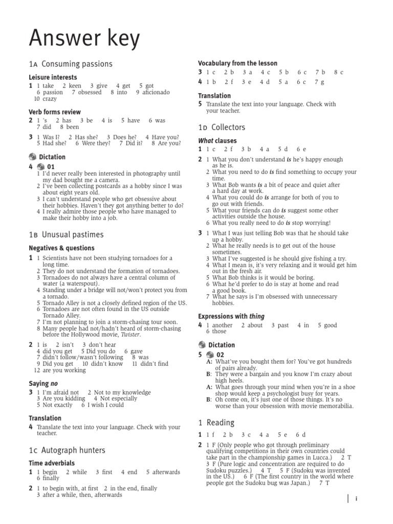 Workbook Answer Key | PDF | Greenhouse Effect | Traditional Chinese ...