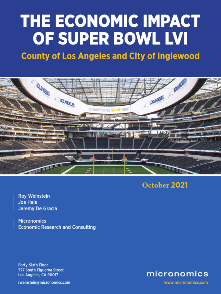 Super Bowl LVI Economic Impact Report | PDF