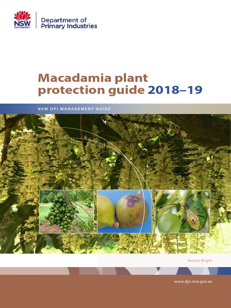 Macadamia-Plant-Protection-Guide 2018-2019 | PDF | Pesticide ...