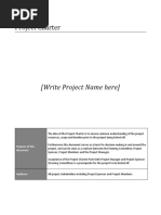 Prince2 Project Mandate Template | PDF | Interface (Computing ...