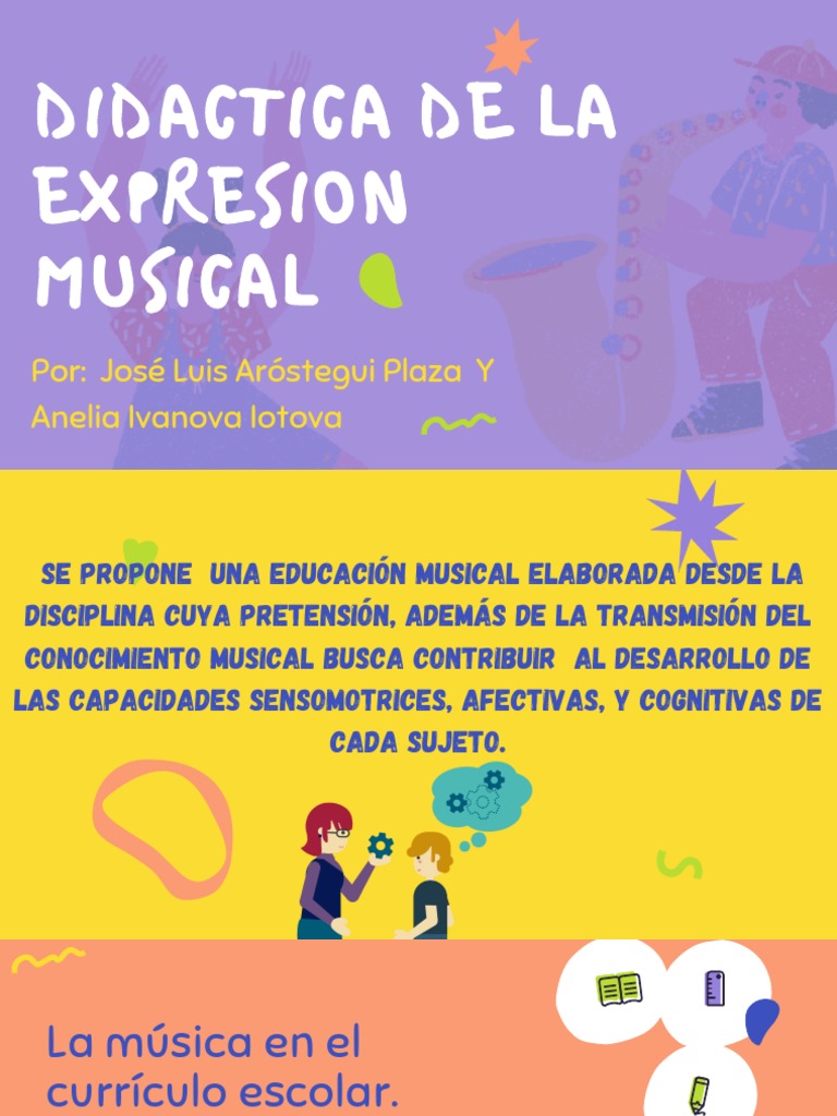 Didactica de La Expresion Musical | Download Free PDF | Plan de ...