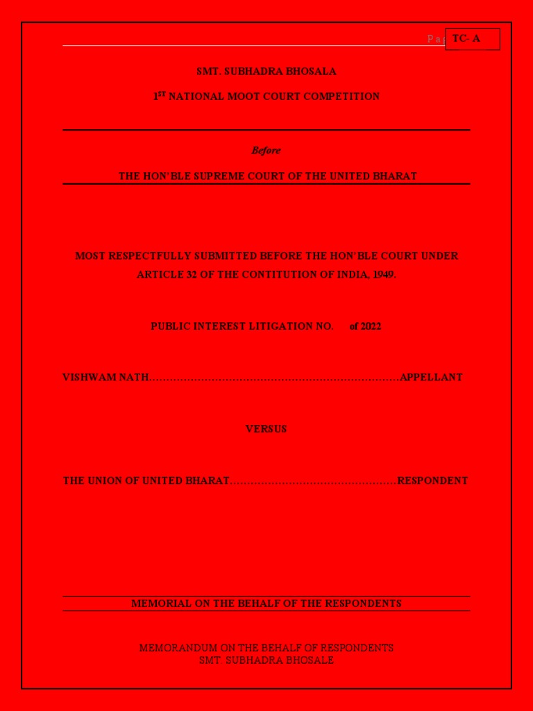 Respondent Memo | PDF