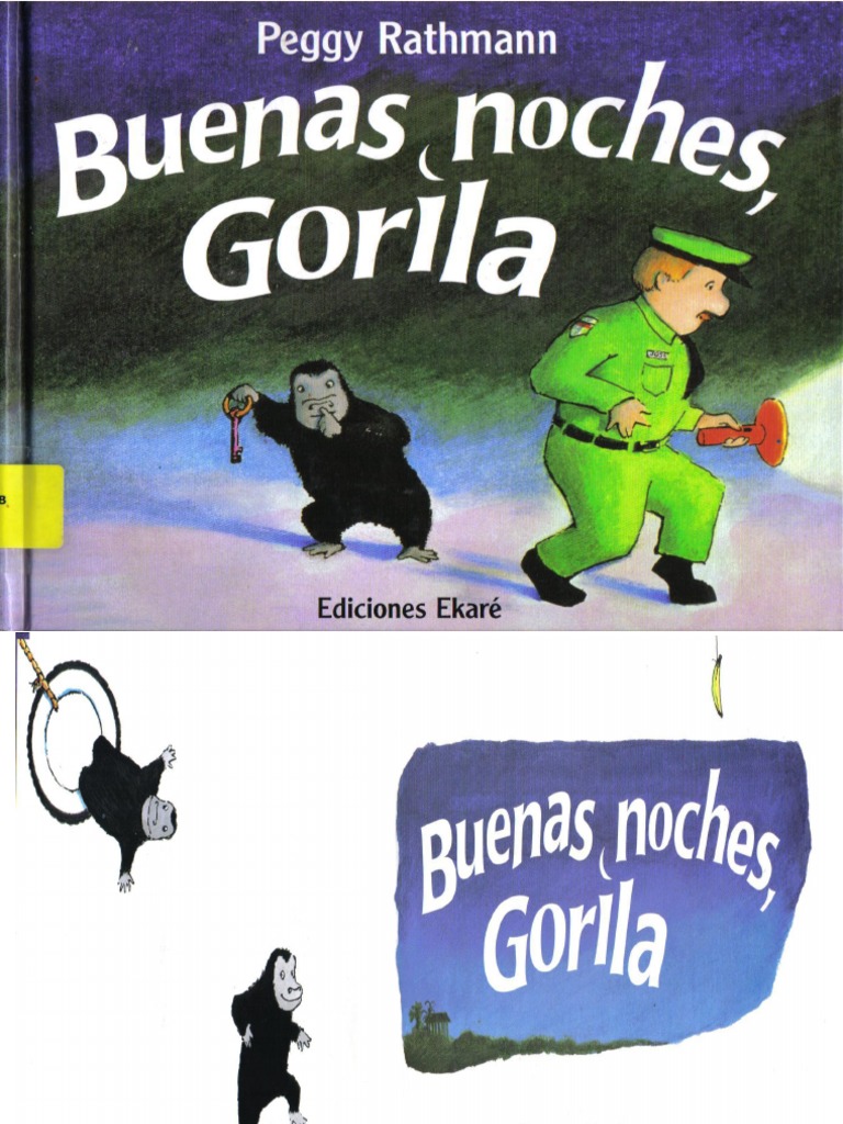 Cuento Buenas Noches Gorila (Form. Alt. A) | PDF