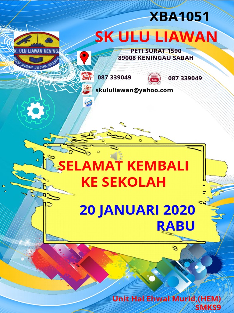 Pengurusan Pembukaan Sekolah 2021 Pdf