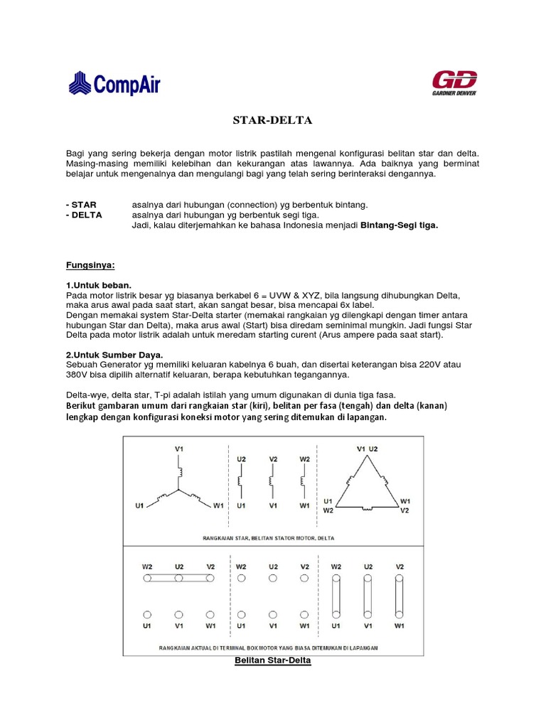 KONEKSI STAR-DELTA | PDF