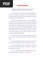 Thesis Dedication Sample | PDF