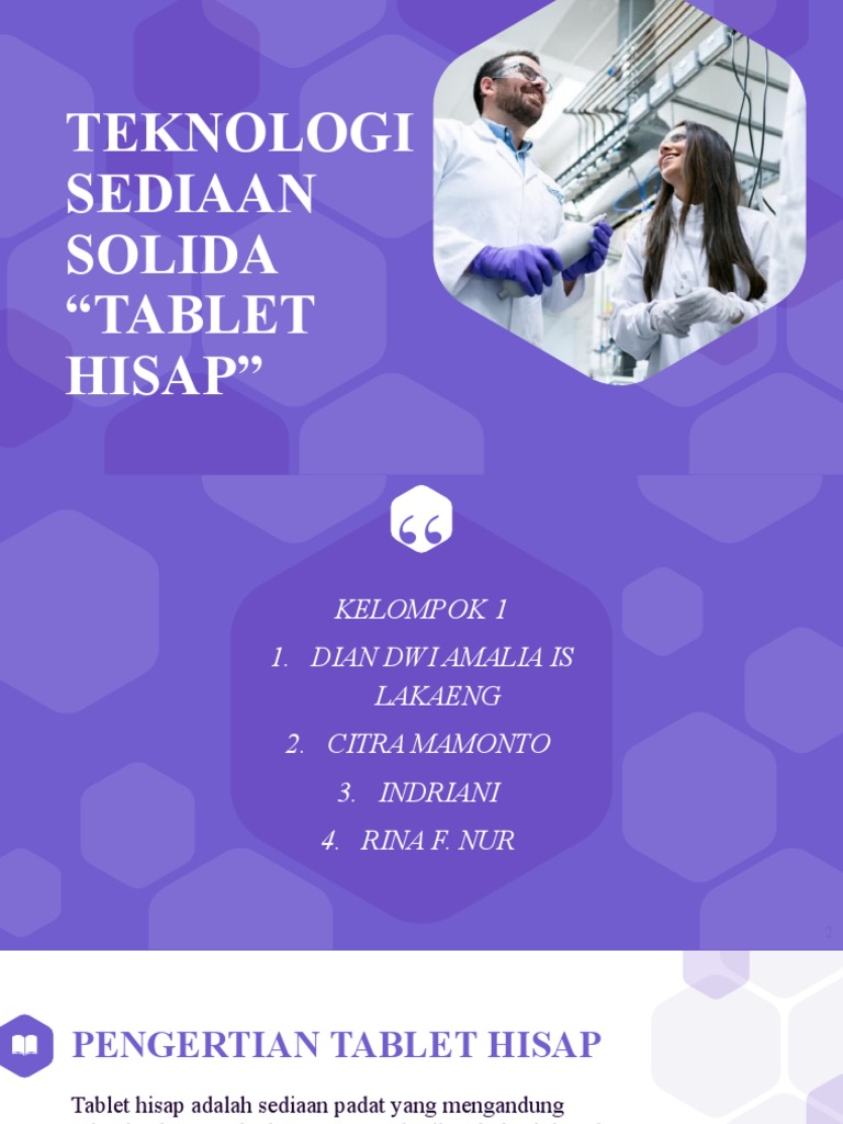 Tablet Hisap: Manfaat dan Komposisi | PDF | Kesehatan Holistik