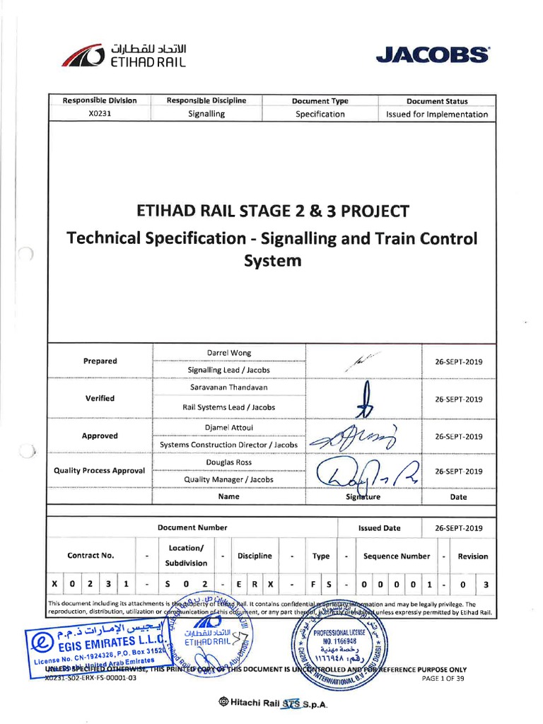 22 TS Signalling & Train Control Systems | PDF | Computing | Systems ...