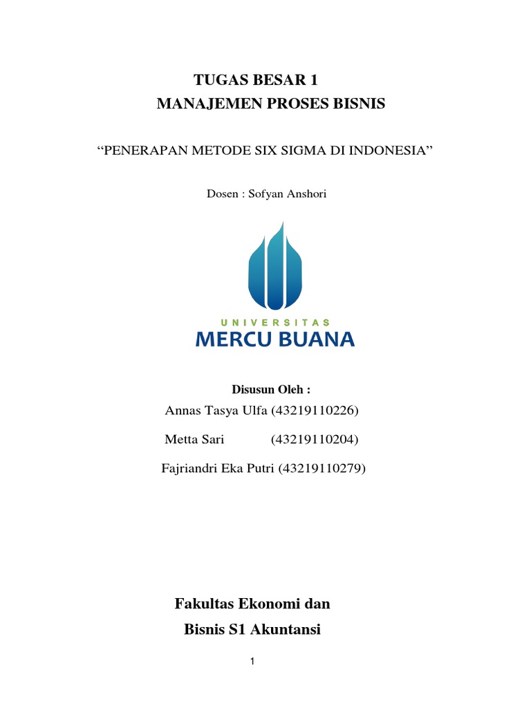 Tugas Besar 1 - MPB - Kelompok 3 | PDF