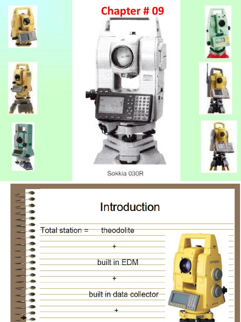 Chapter 09 Total Station | PDF | Surveying | Metrology