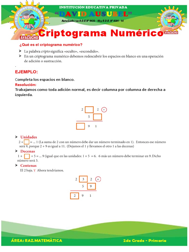 Criptograma Numerico | PDF