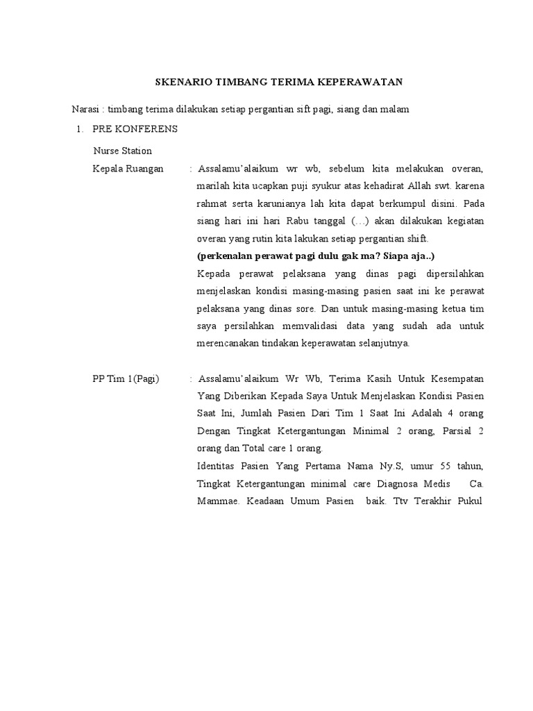 Contoh Tex Rolleplay | PDF