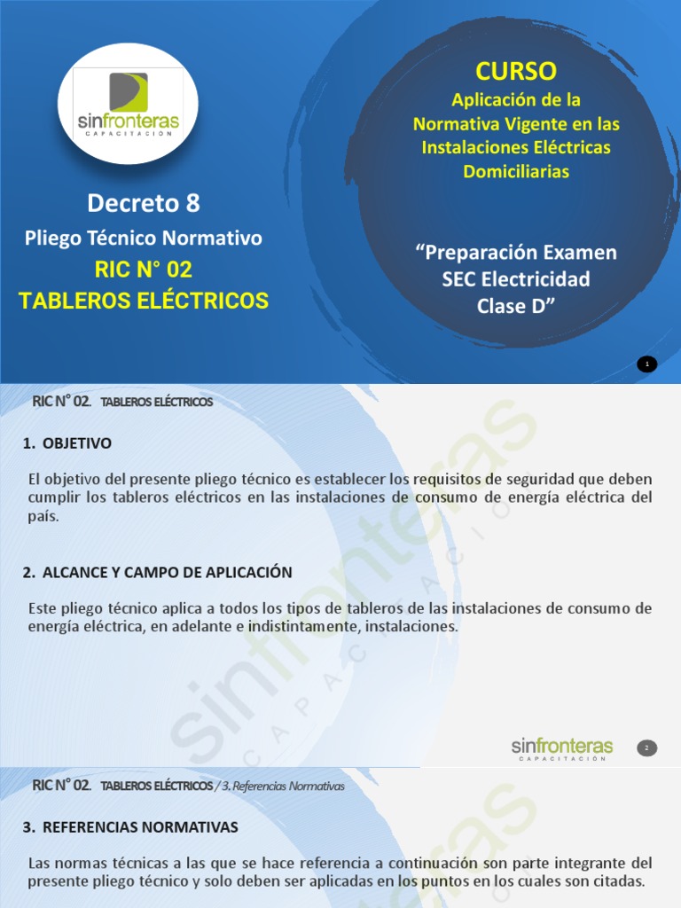 RIC 02-Tableros | PDF
