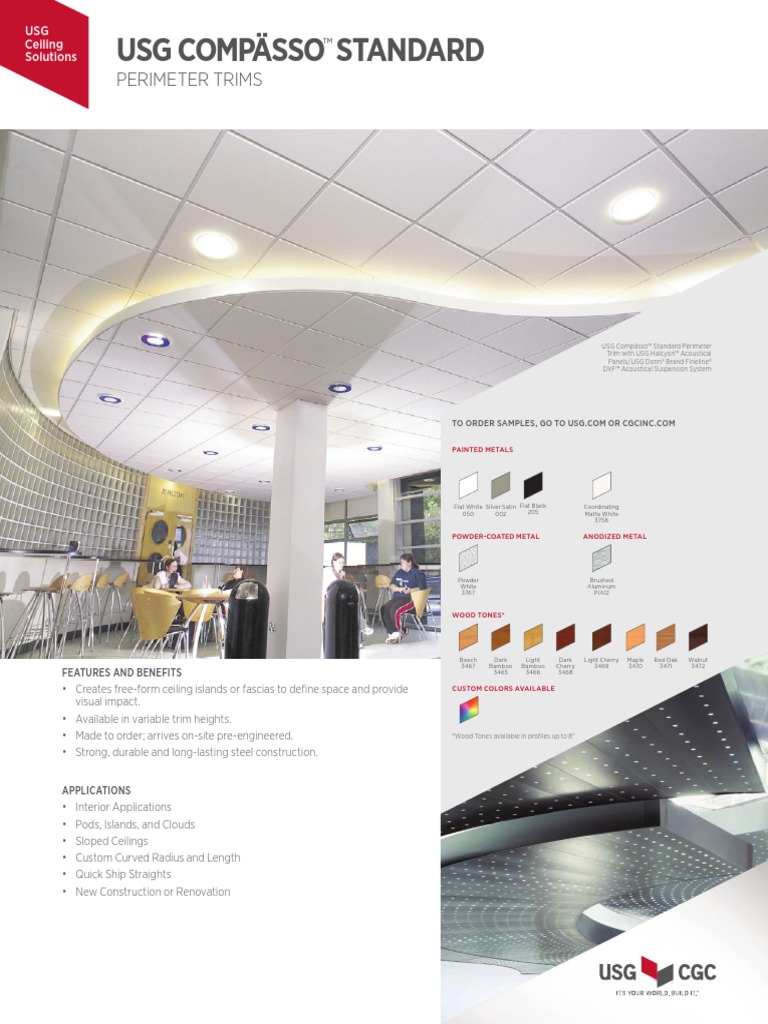 usg-compasso-standard-perimeter-trims-data-en-IC5404 | PDF