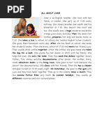 Emma's Daily Routine - Reading Worksheet | PDF