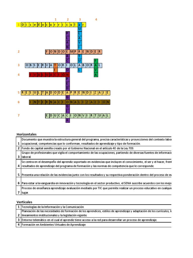Crucigrama Leidys Vera | PDF | Negocios Crucigrama Leidys Vera | PDF | Negocios