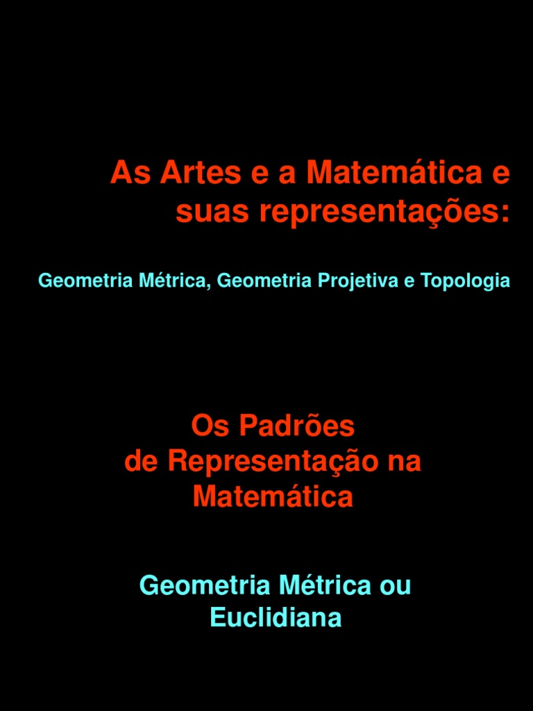Arte e Matemática: Geometria e Simetria | PDF | Geometria | Rotação