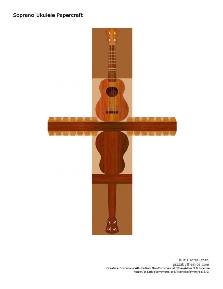 Paper Craft Ukulele | PDF
