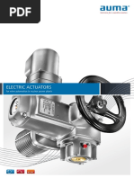 Auma - Gear Operators | PDF | Transmission (Mechanics) | Gear