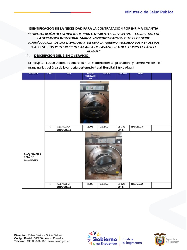 La Secadora Industrial Marca Wascomat Modelo Td75 de Serie 60750/ ...