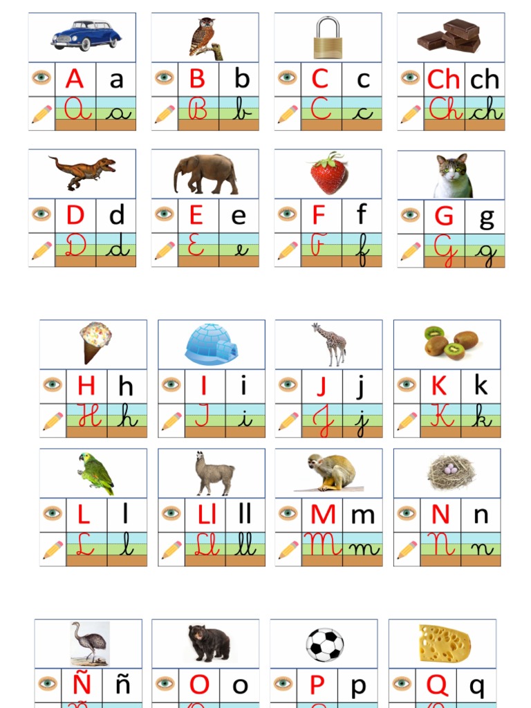 Abecedario Método Mate de Bolsillo | PDF