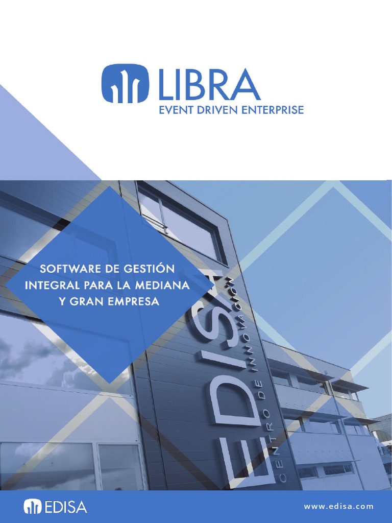 Solución ERP Integral LIBRA de EDISA | PDF | Planificación de recursos ...