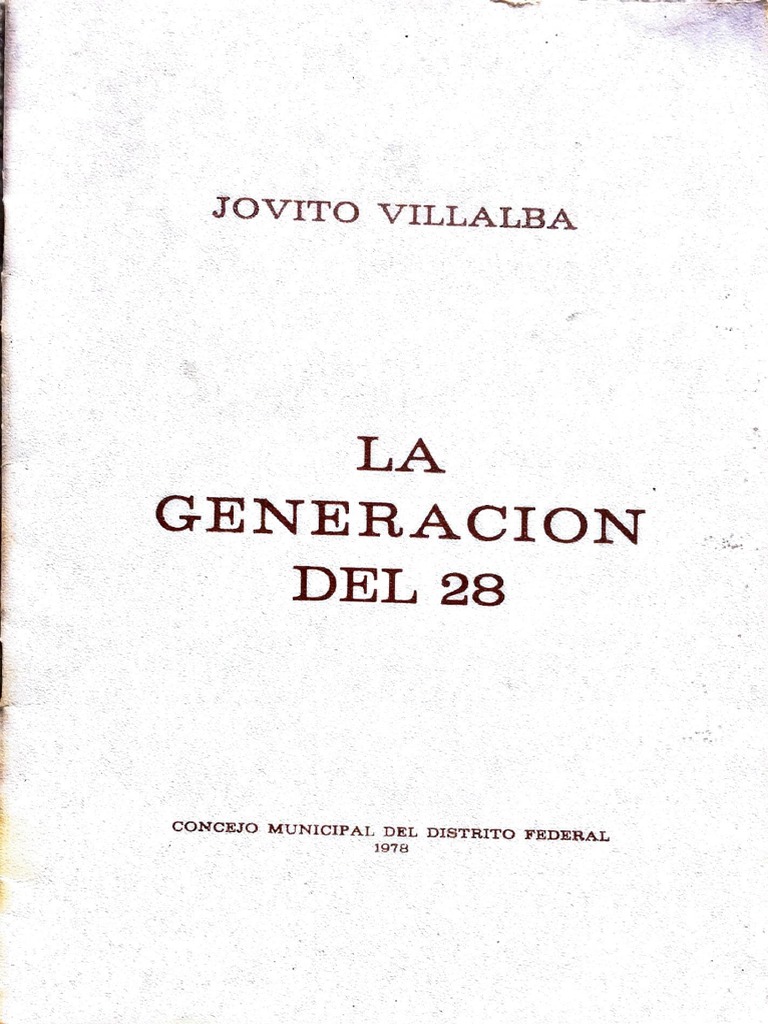 Jóvito Villalba La Generación Del 28 | PDF | Venezuela | Gobierno
