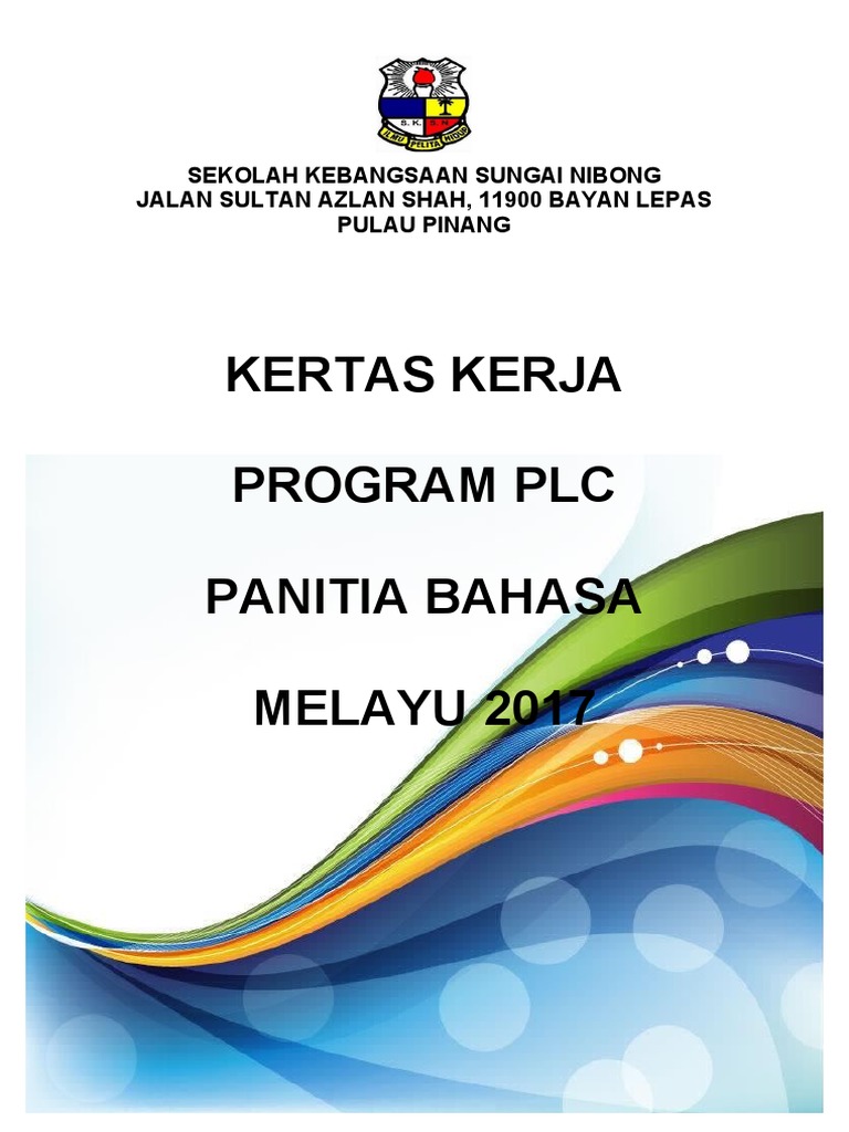 Kertas Kerja Program PLC Panitia Bmdocx | PDF